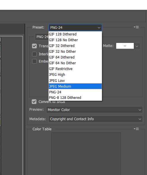  How To Save Images For Web In Photoshop Rogue Web Design